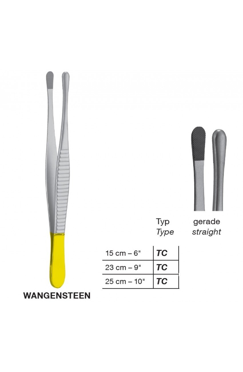T/C Wangensteen Dissecting ForcepsTungsten Carbide Forceps