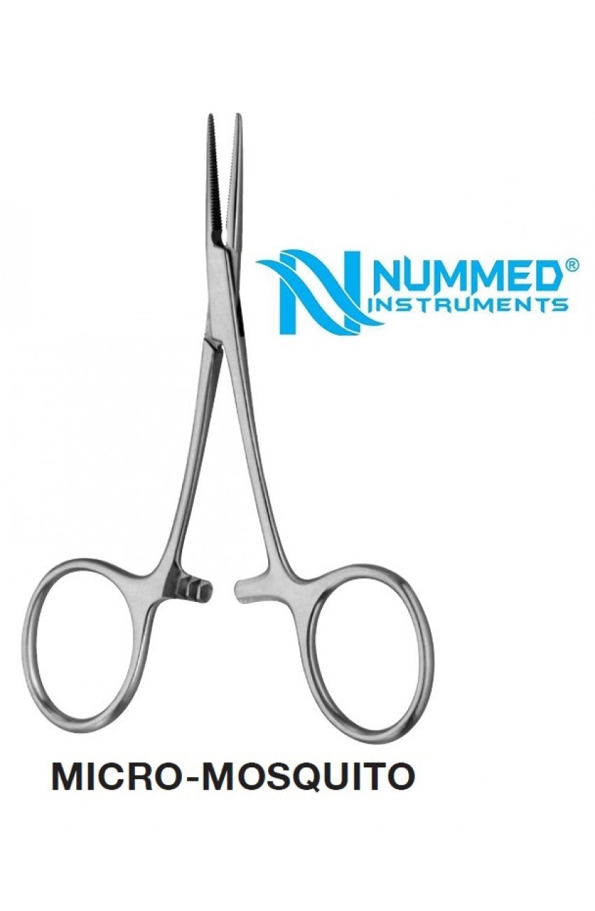 Micro-Mosquito Forceps,1X2 Teeth,10 cm